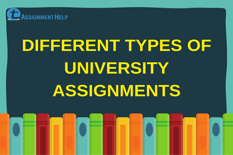 Different Types of University Assignments